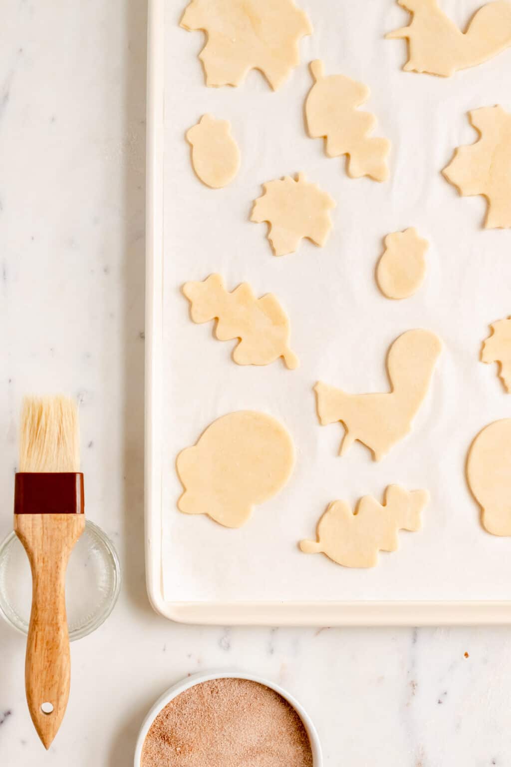 All-Butter Flaky Pie Crust Cookies (with cinnamon and sugar!)