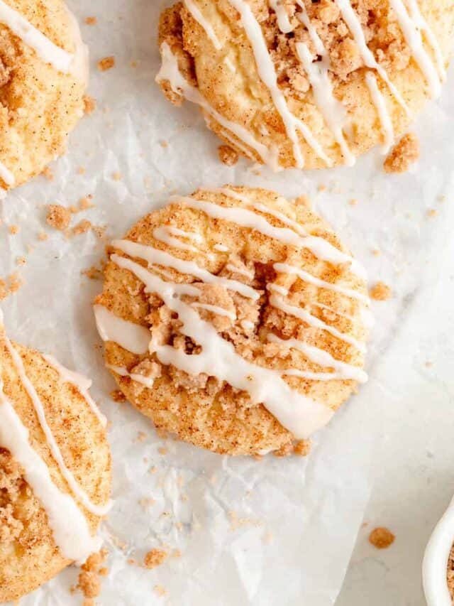 Coffee Cake Cookies - Mint + Mallow Kitchen