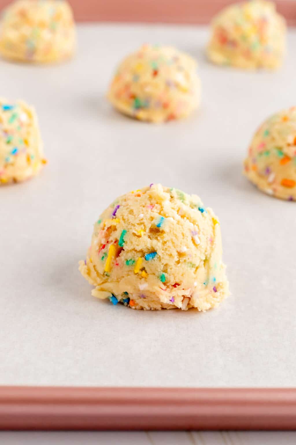 Funfetti Cookies (easy, one-bowl confetti recipe!) - MINT+MALLOW